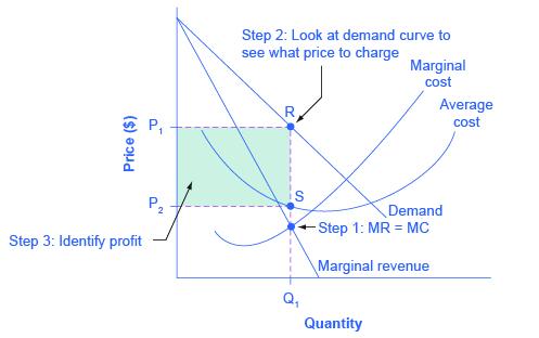 9.2 How a Profit-Maximizing Monopoly Chooses Output and Price | Texas ...